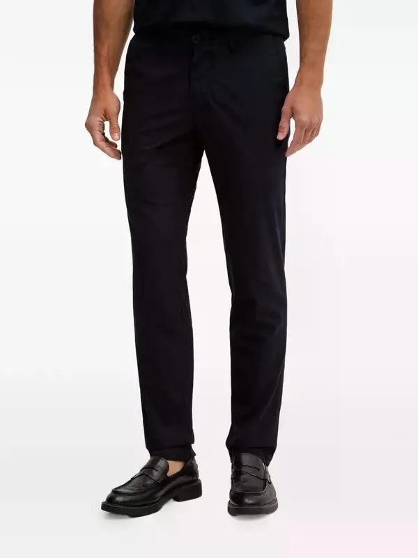 Karl Lagerfeld Button Trousers - Blue