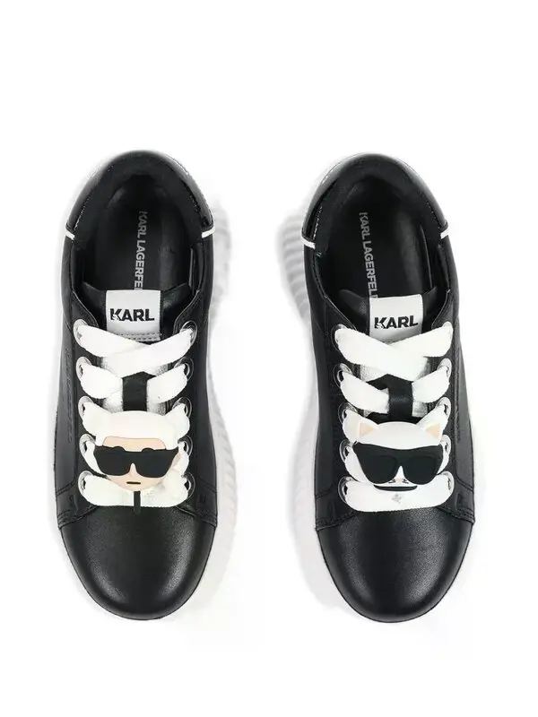Karl Lagerfeld Figure-appliqué Sneakers