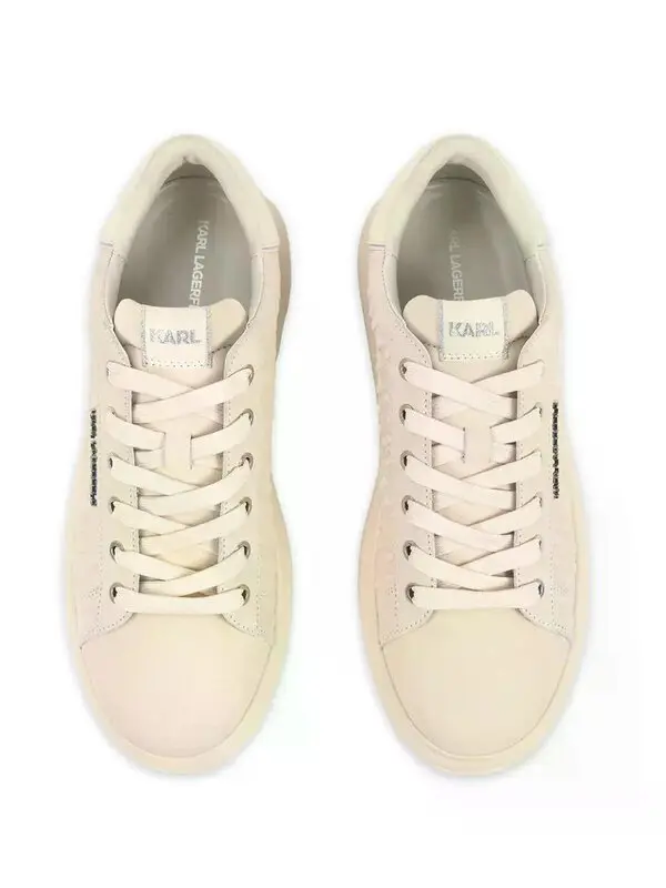 Karl Lagerfeld Kapri Monogram-pattern Sneakers