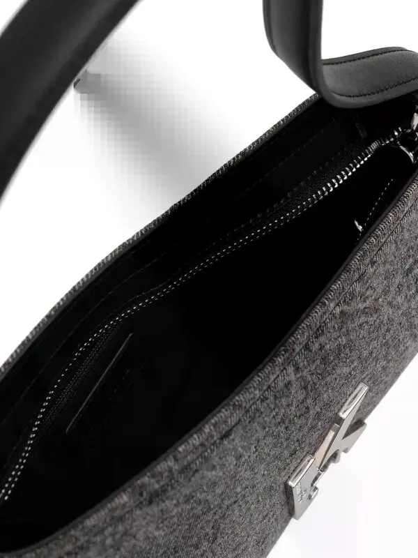 Karl Lagerfeld Geo Denim Shoulder Bag