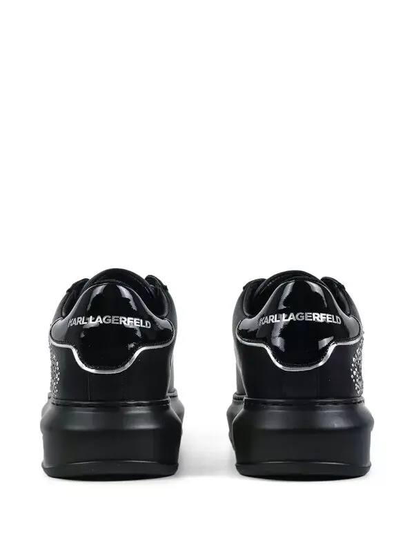 Karl Lagerfeld Rhinestone Lace-up Sneakers