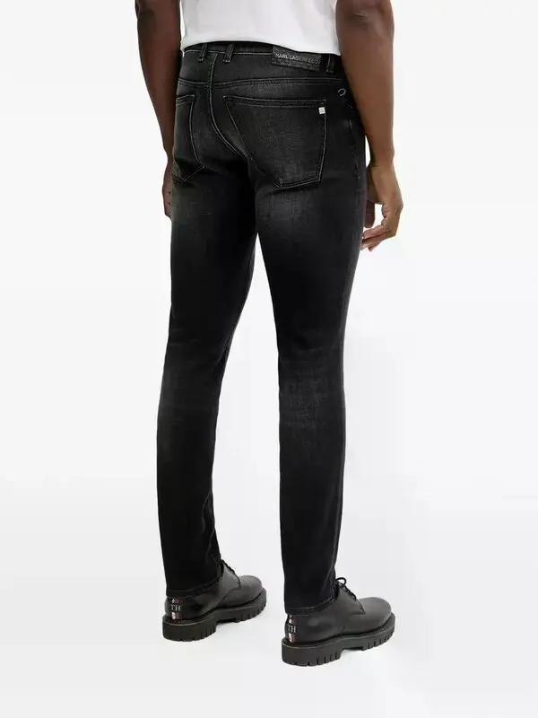 Karl Lagerfeld Kl-jordan Faded Jeans