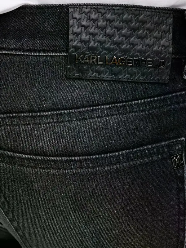 Karl Lagerfeld Kl-jordan Faded Jeans