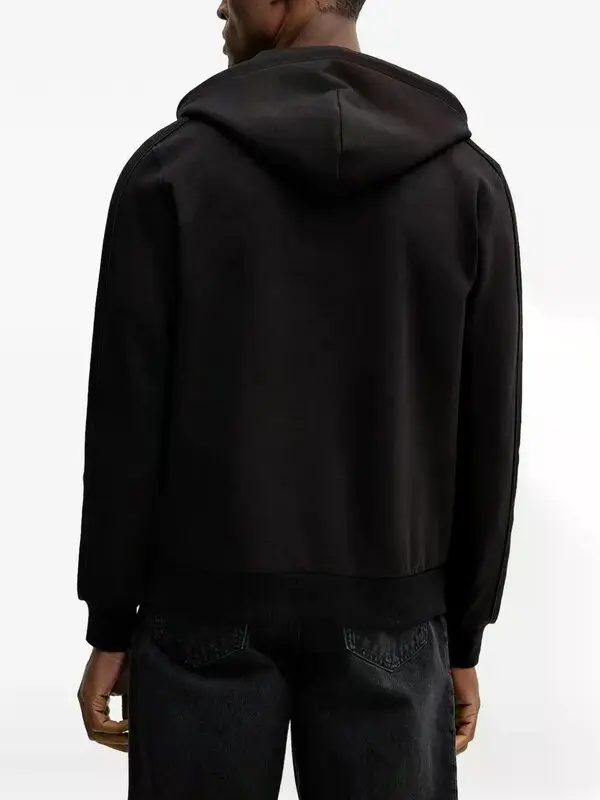 Karl Lagerfeld Logo Zip-up Hoodie