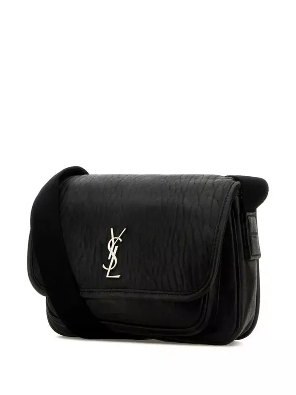 Saint Laurent Niki Small Messenger Bag In Grained Lambskin