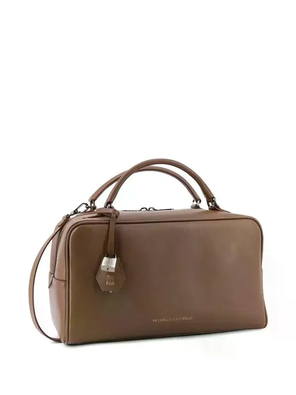 Brunello Cucinelli Boston Explorer Top-handle Tote Bag - Brown