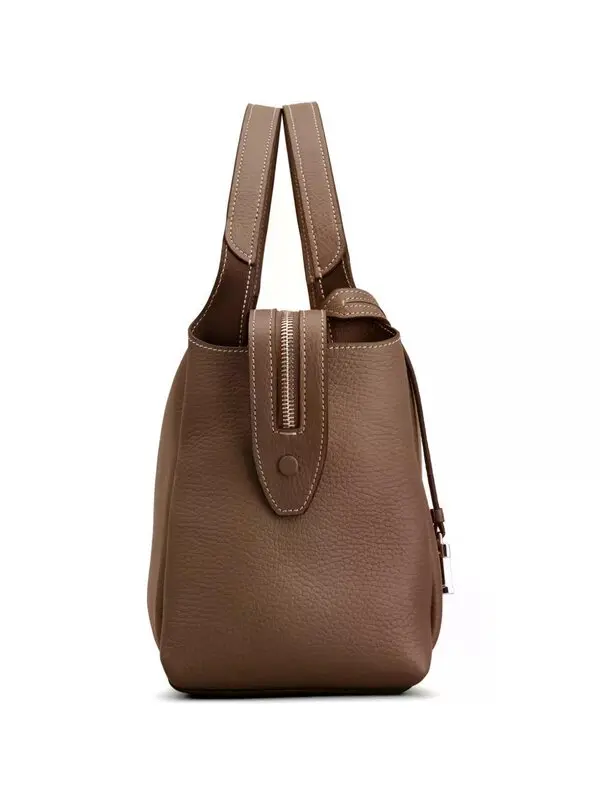 TOD'S Logo Charm Tote Bag