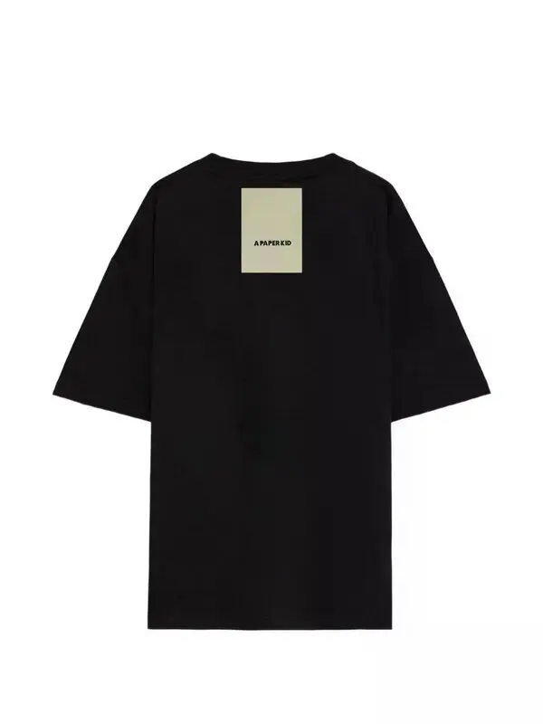 A PAPER KID Patch Jersey T-shirt
