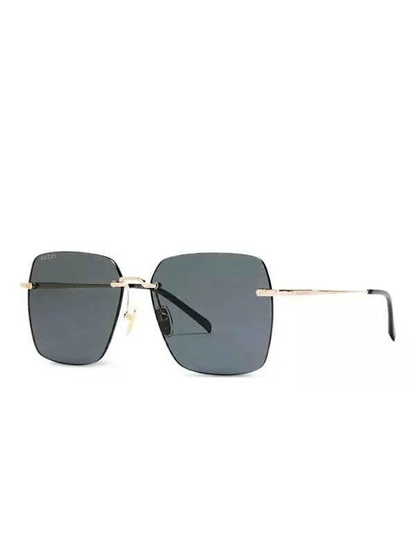 Gucci Square-frame Sunglasses - Black