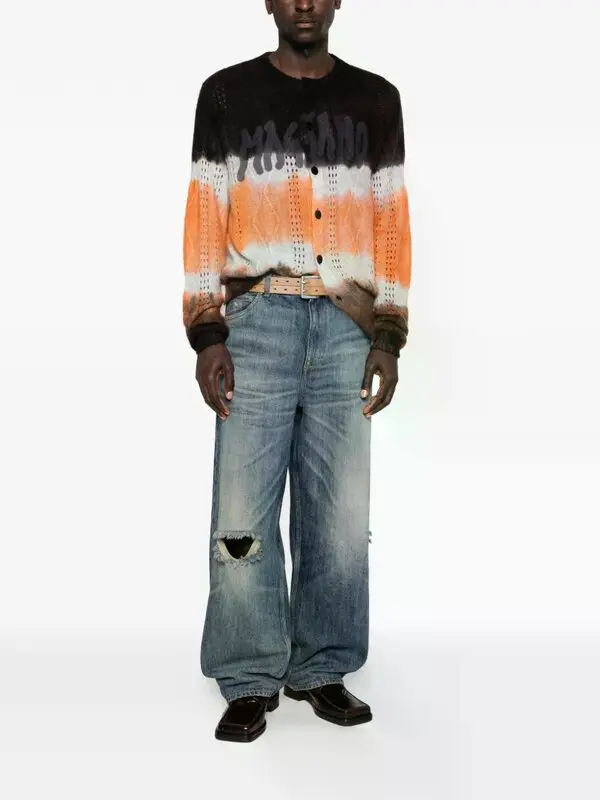 MAGLIANO Psychedelic Bimbo Cardigan - Orange