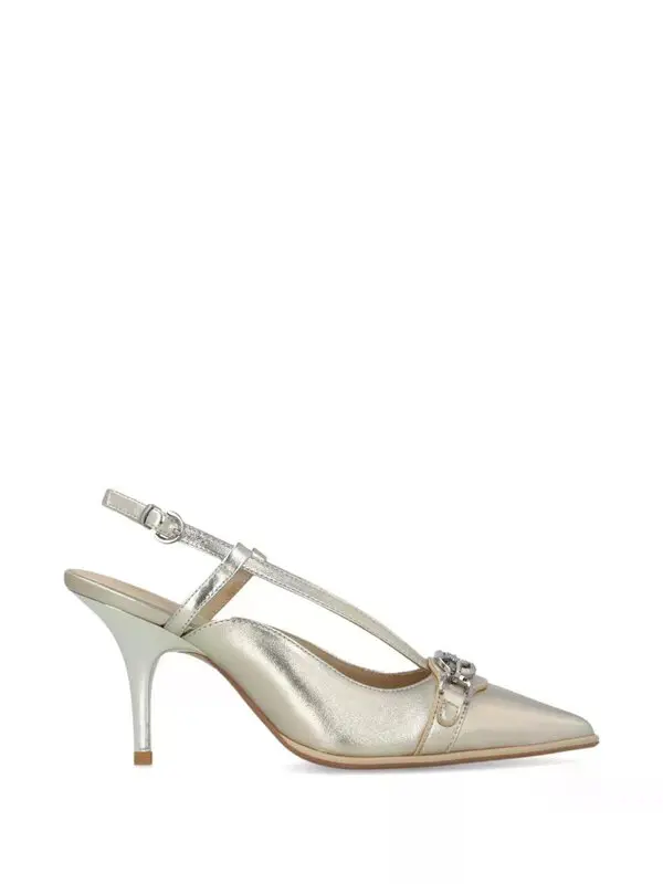 Pinko Lady Slingback Pumps With Chain Detail