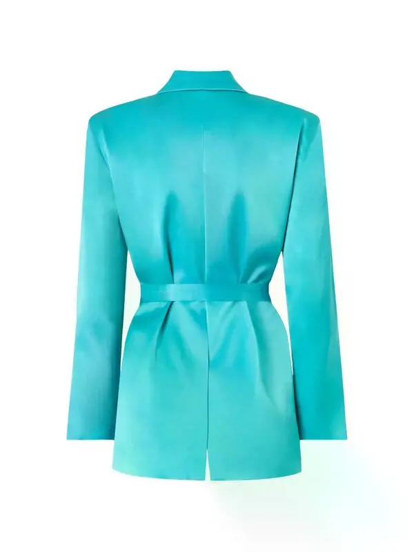 Pinko Belted Tie Jacket - Blue