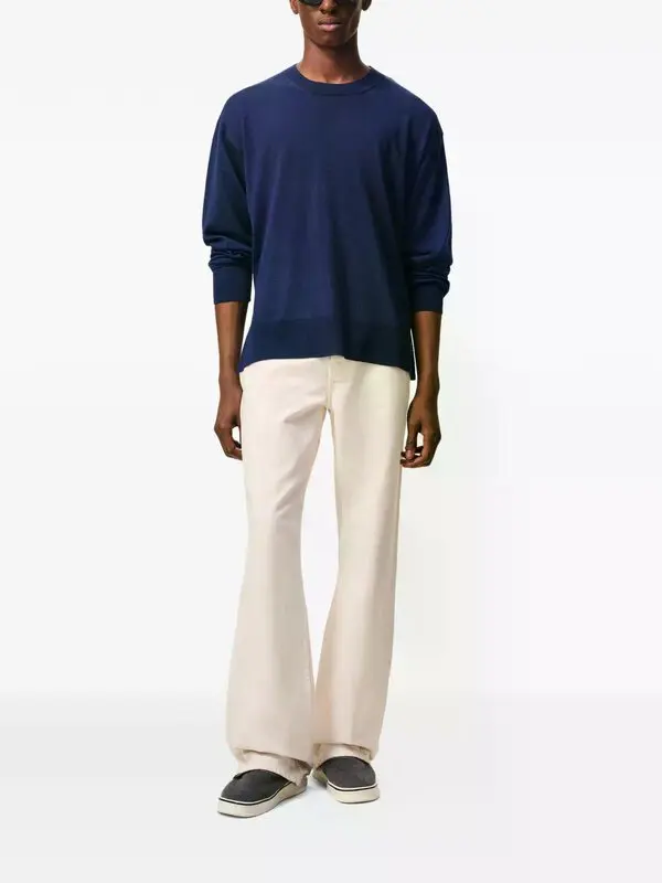 AMI Paris De Coeur Crew Neck Sweater - Blue
