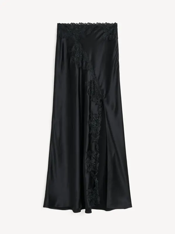 BY MALENE BIRGER Erika Maxi Skirt - Black