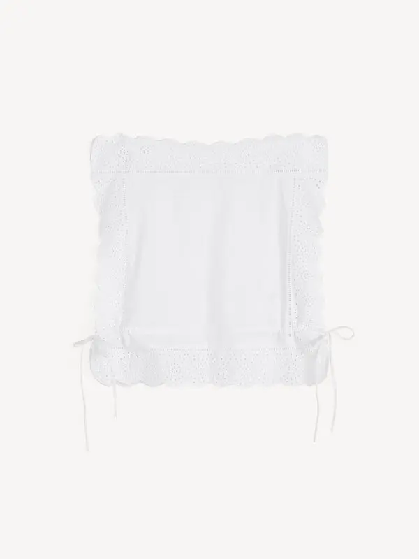 BY MALENE BIRGER Gerda Organic Cotton Top - Pure White