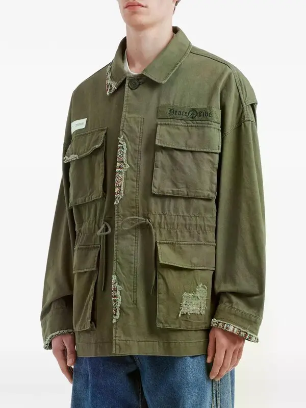 FIVE CM Patchwork Jacket