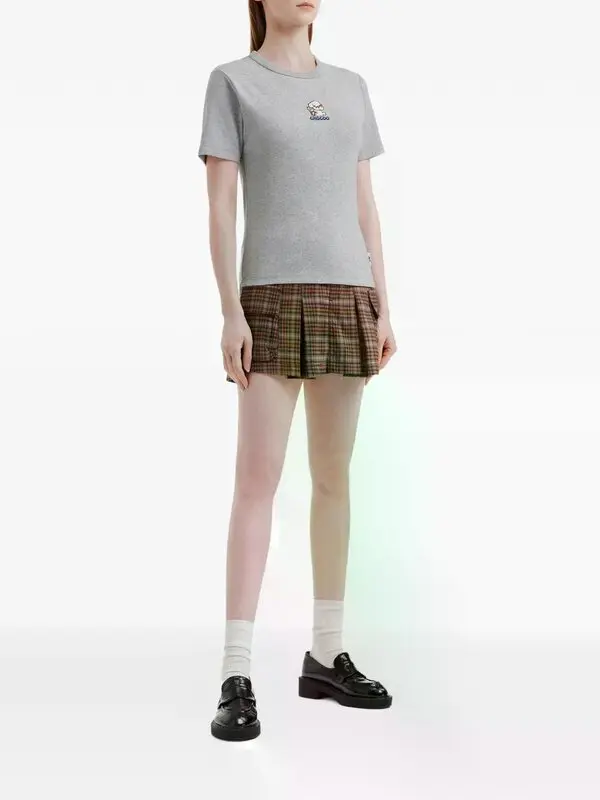 CHOCOOLATE Embroidered Logo T-shirt - Grey