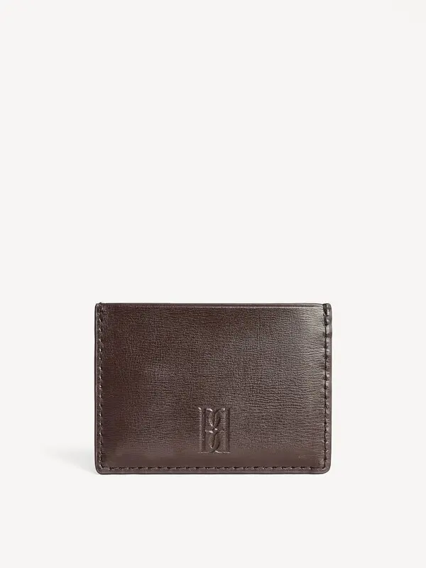 BY MALENE BIRGER Aya Cardholder - Dark Brown