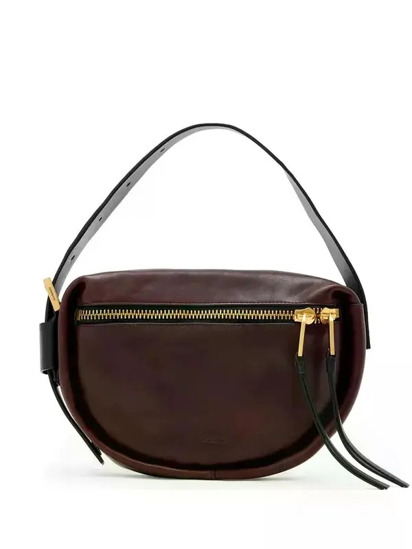 ALLSAINTS Mini Noemie Zip Shoulder Bag - Red