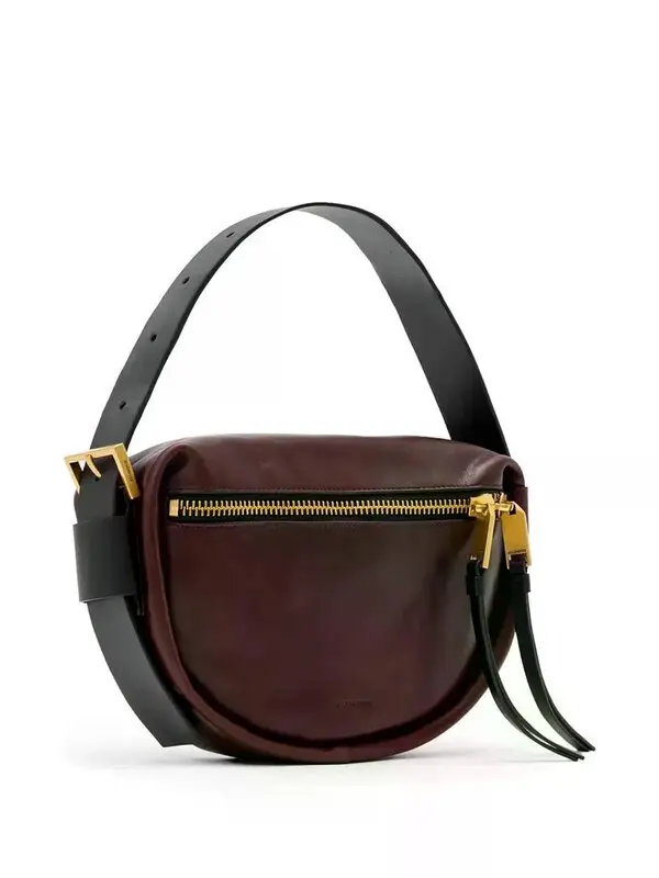 ALLSAINTS Mini Noemie Zip Shoulder Bag - Red