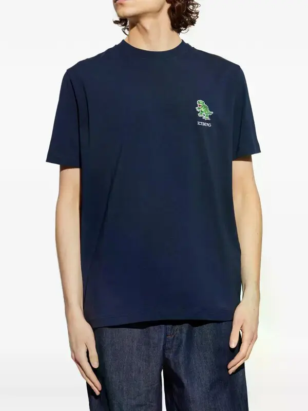 Iceberg Dinosaur Logo T-shirt