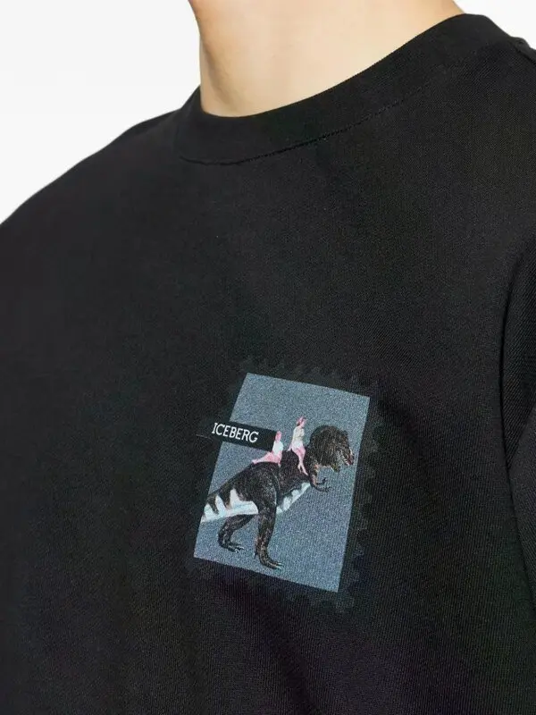 Iceberg Graphic Patch Sweatshirt