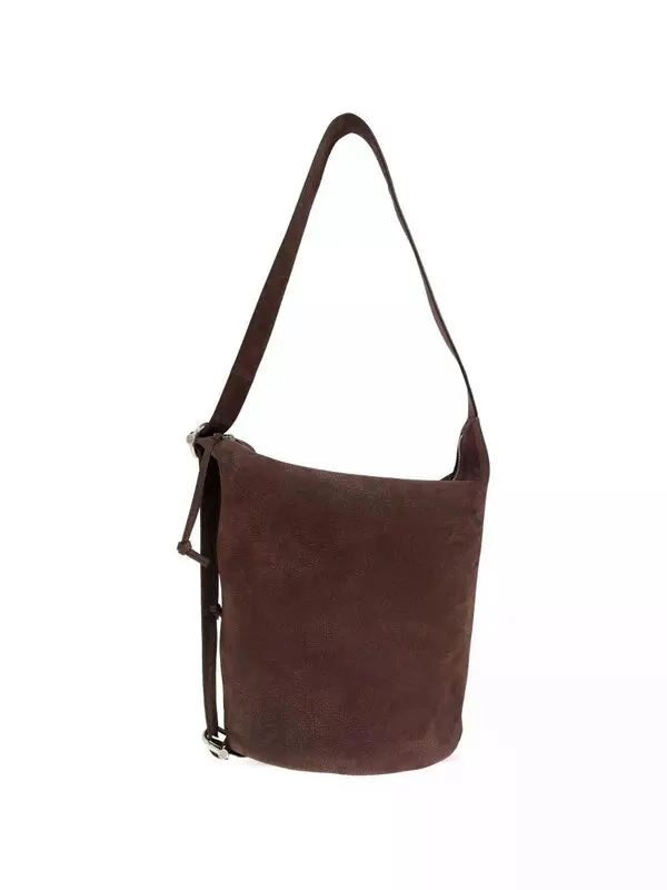 Loewe Loop Leather Shoulder Bag - Brown