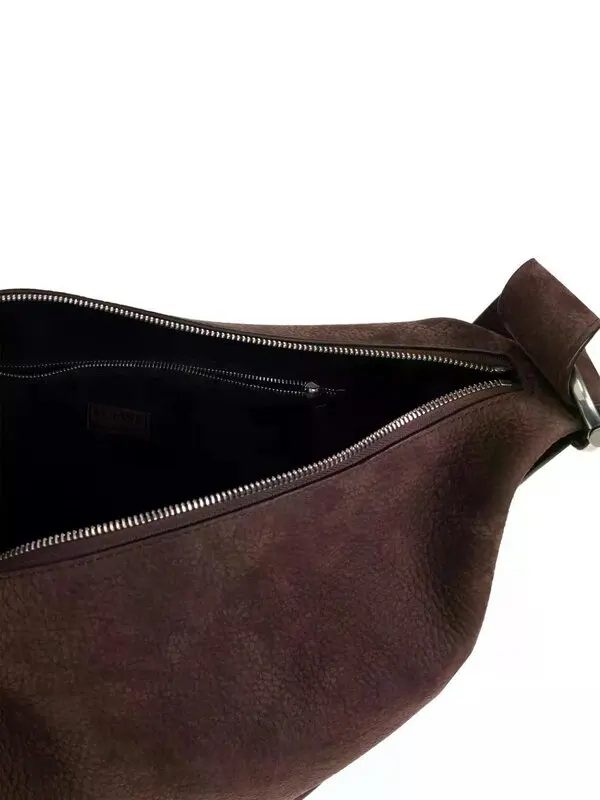Loewe Loop Leather Shoulder Bag - Brown