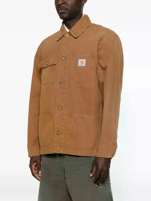 Carhartt Work In Progress Michigan Buttoned Shirt Jacket - Brown