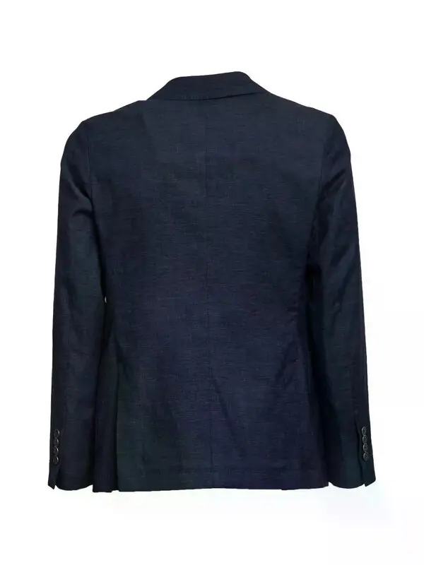 CIRCOLO 1901 Button Front Blazer - Blue
