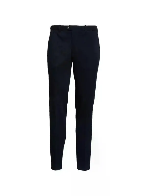 CIRCOLO 1901 Piqué Flap Chinos - Black