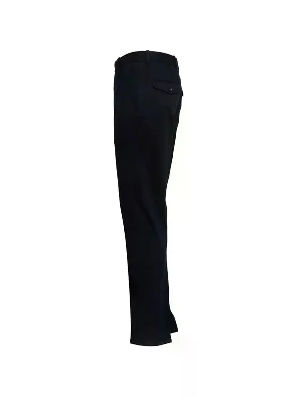 CIRCOLO 1901 Piqué Flap Chinos - Black