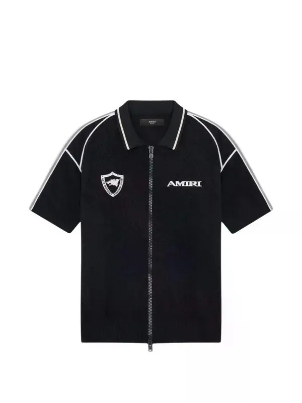 Amiri Zip Sport Shirt - Black