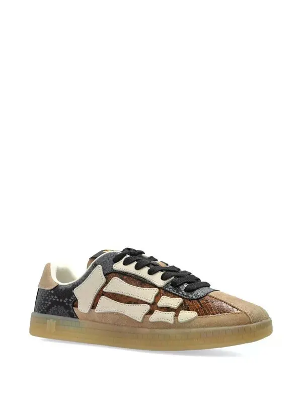 Amiri Bone Detail Sneakers - Neutrals