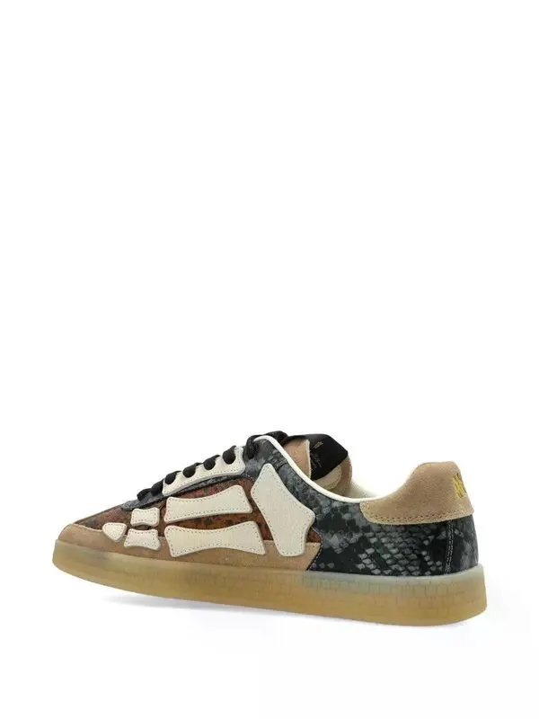 Amiri Bone Detail Sneakers - Neutrals