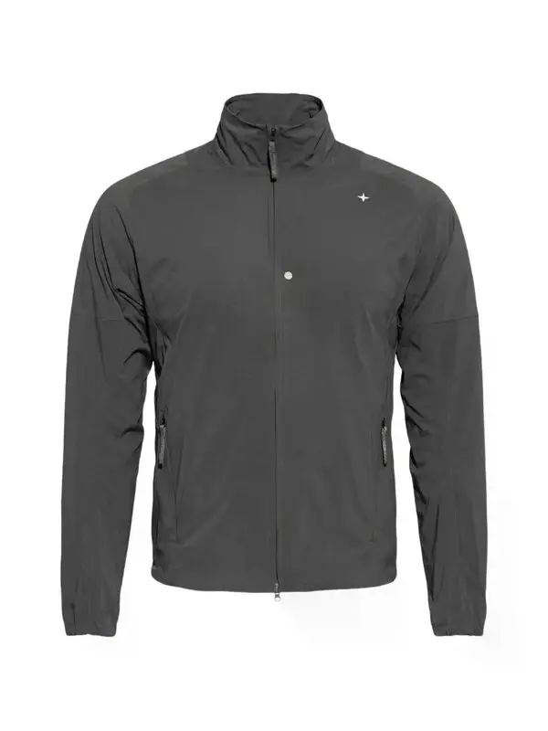 Stone Island Zip Embroidered Jacket