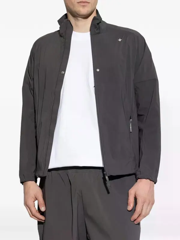 Stone Island Zip Embroidered Jacket