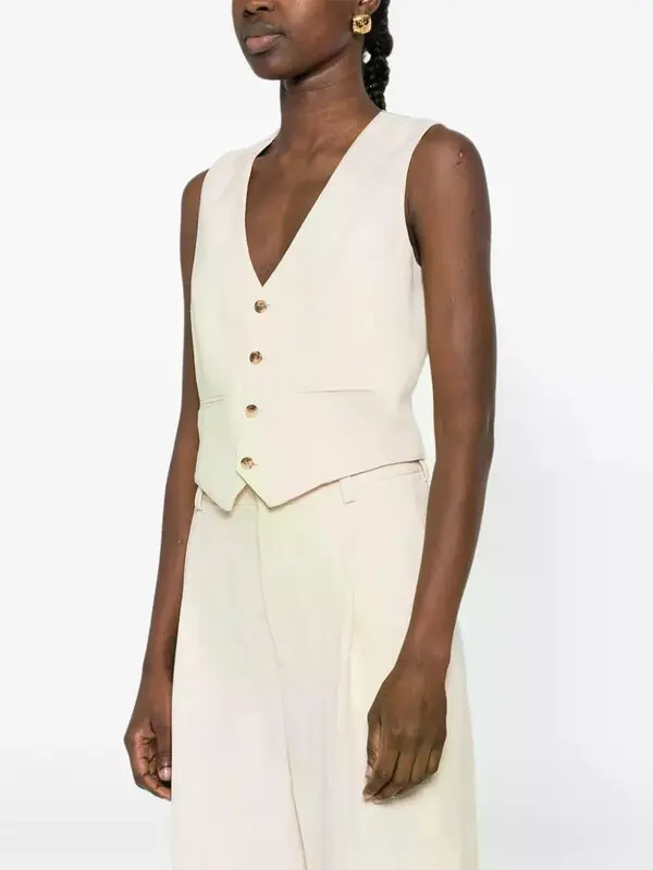 Wardrobe.NYC Buttoned Waistcoat