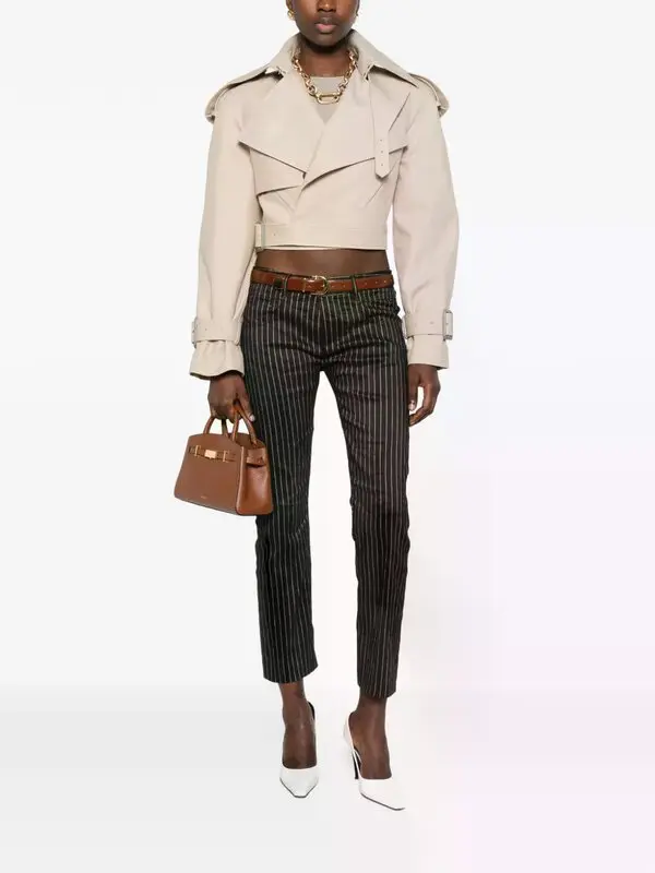 Wardrobe.NYC Drill Buckle Fastening Trench Jacket