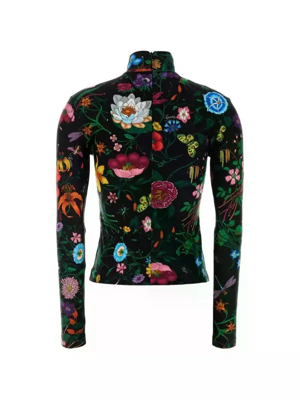 Gucci Floral Print Top