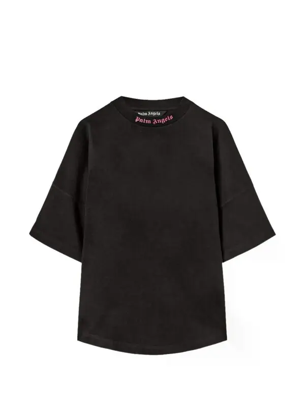 Palm Angels Doubled-logo Over T-shirt
