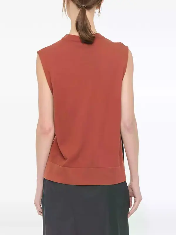 Plan C Flower-print Vest
