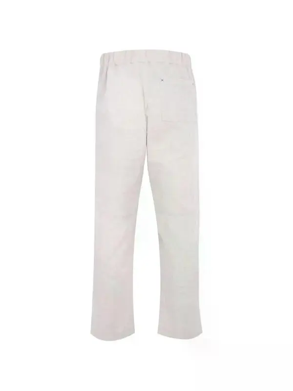 Marané Linen Drawstring Trousers - Neutrals
