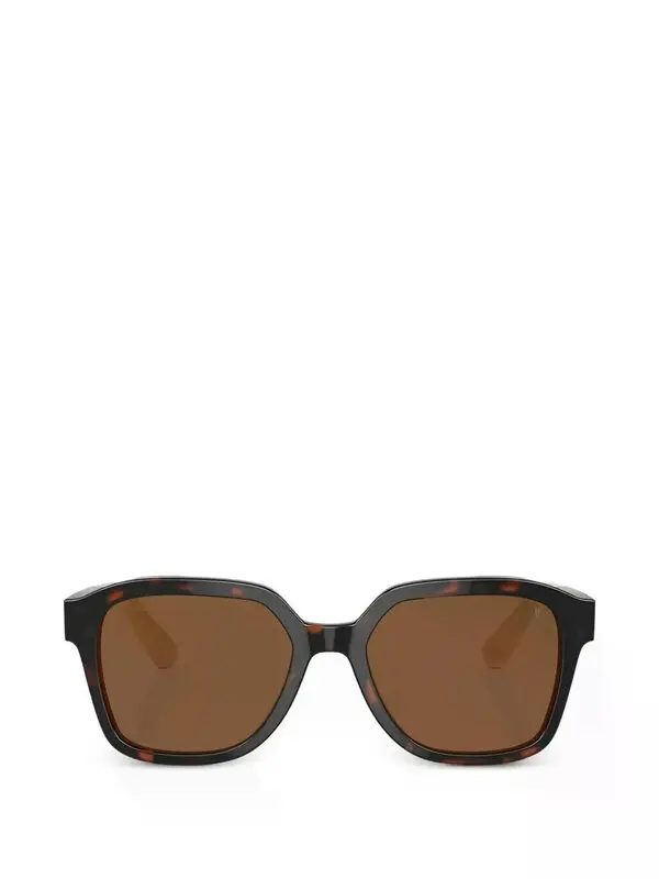 Brunello Cucinelli Geometric Frame Sunglasses - Brown