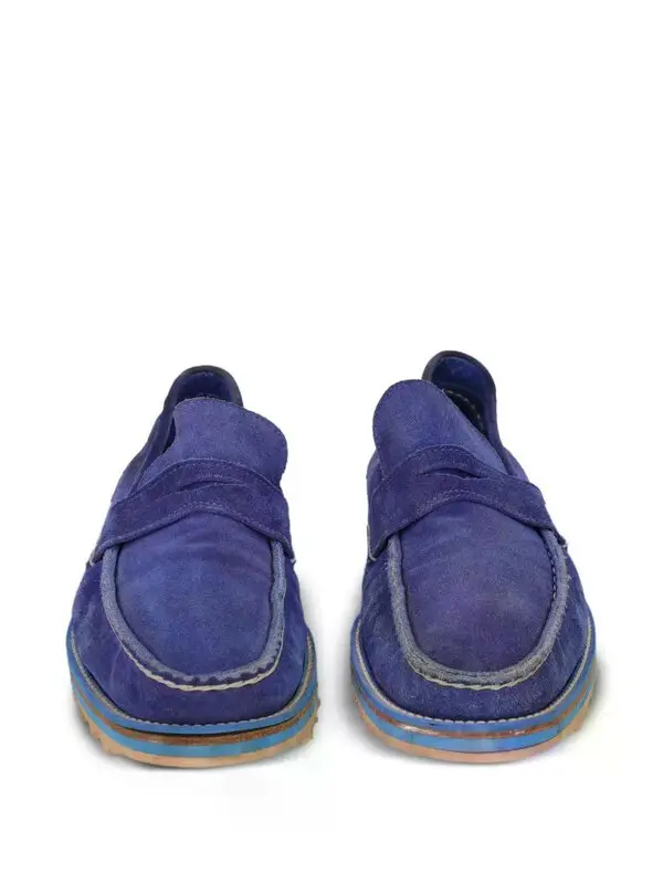 Vintage Suede Loafers