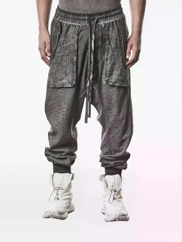 THOM KROM Patch Pocket Track Pants - Grey