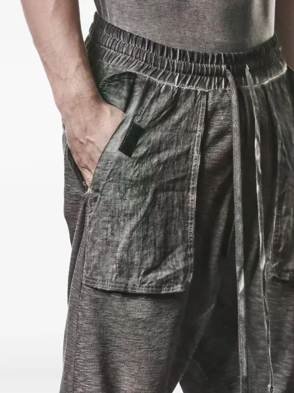 THOM KROM Patch Pocket Track Pants - Grey