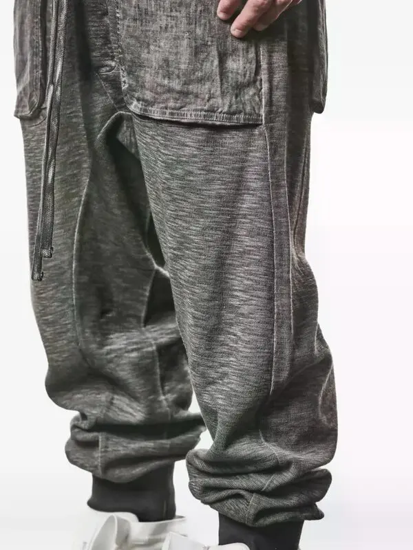 THOM KROM Patch Pocket Track Pants - Grey
