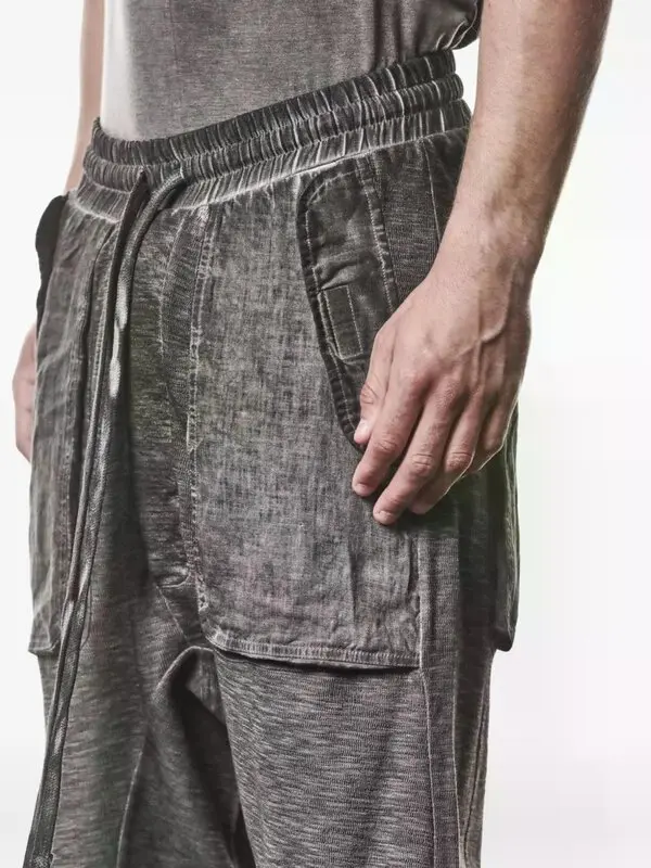 THOM KROM Patch Pocket Track Pants - Grey