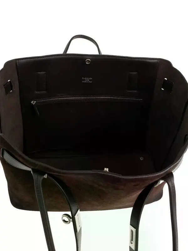 Balenciaga Medium Bel Air Leather Tote Bag